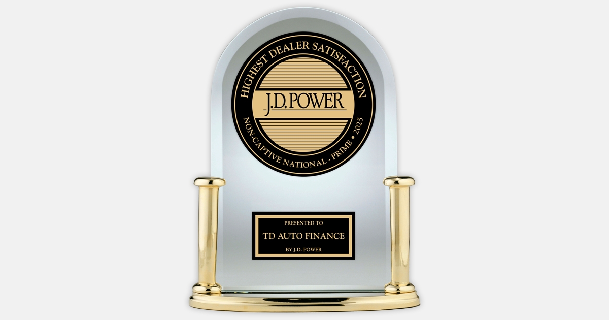 TD Auto Finance Ranks Highest in National Non-Captive Prime Credit ...