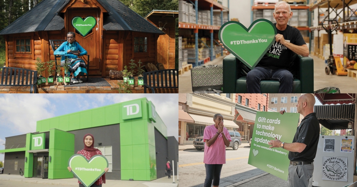 Inside the #TDThanksYou campaign | TD Stories