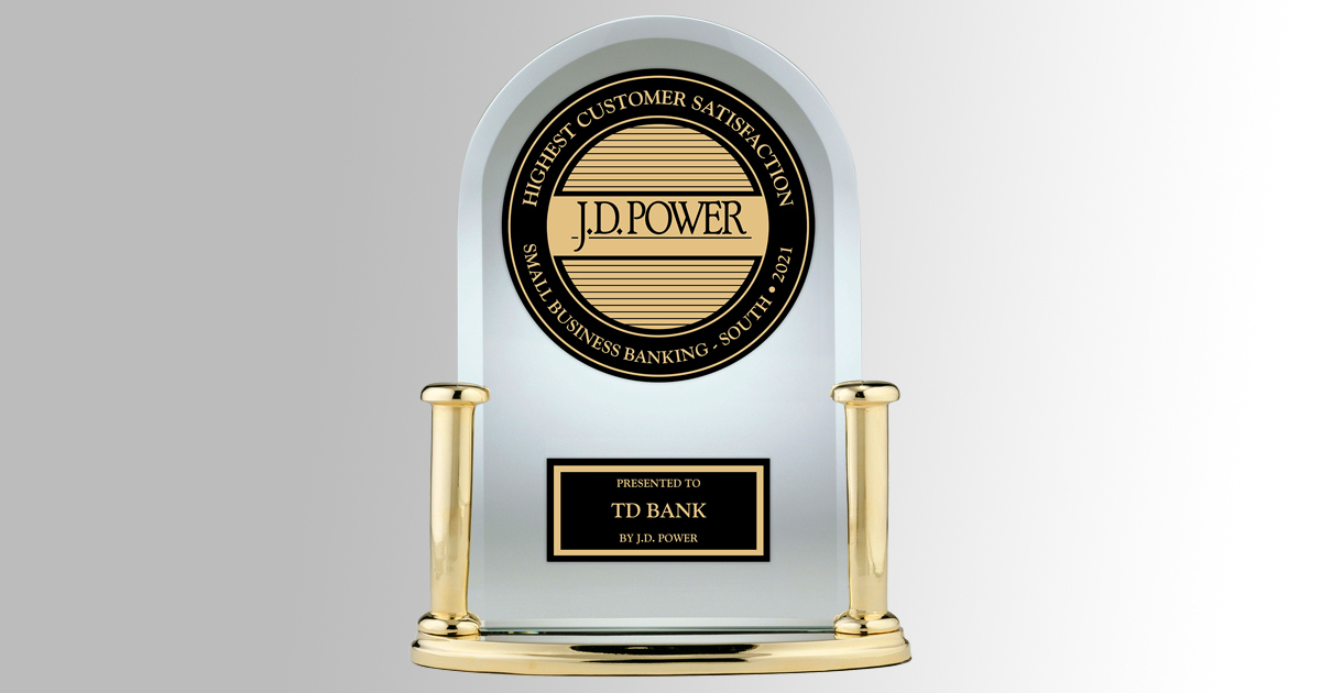 TD Bank Tops Small Business Banking in the South, According to J.D ...